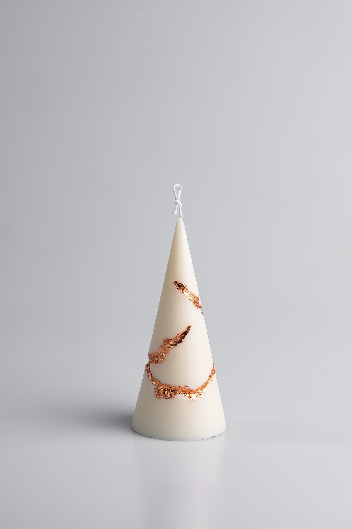 Rose Gold-Rimmed Ivory Geometry | CaiCaiHandmade